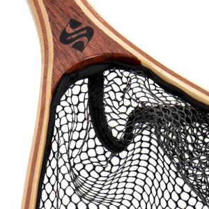 Snowbee Wooden Frame Hand Trout Net - 25" | Fishing Landing Net ...