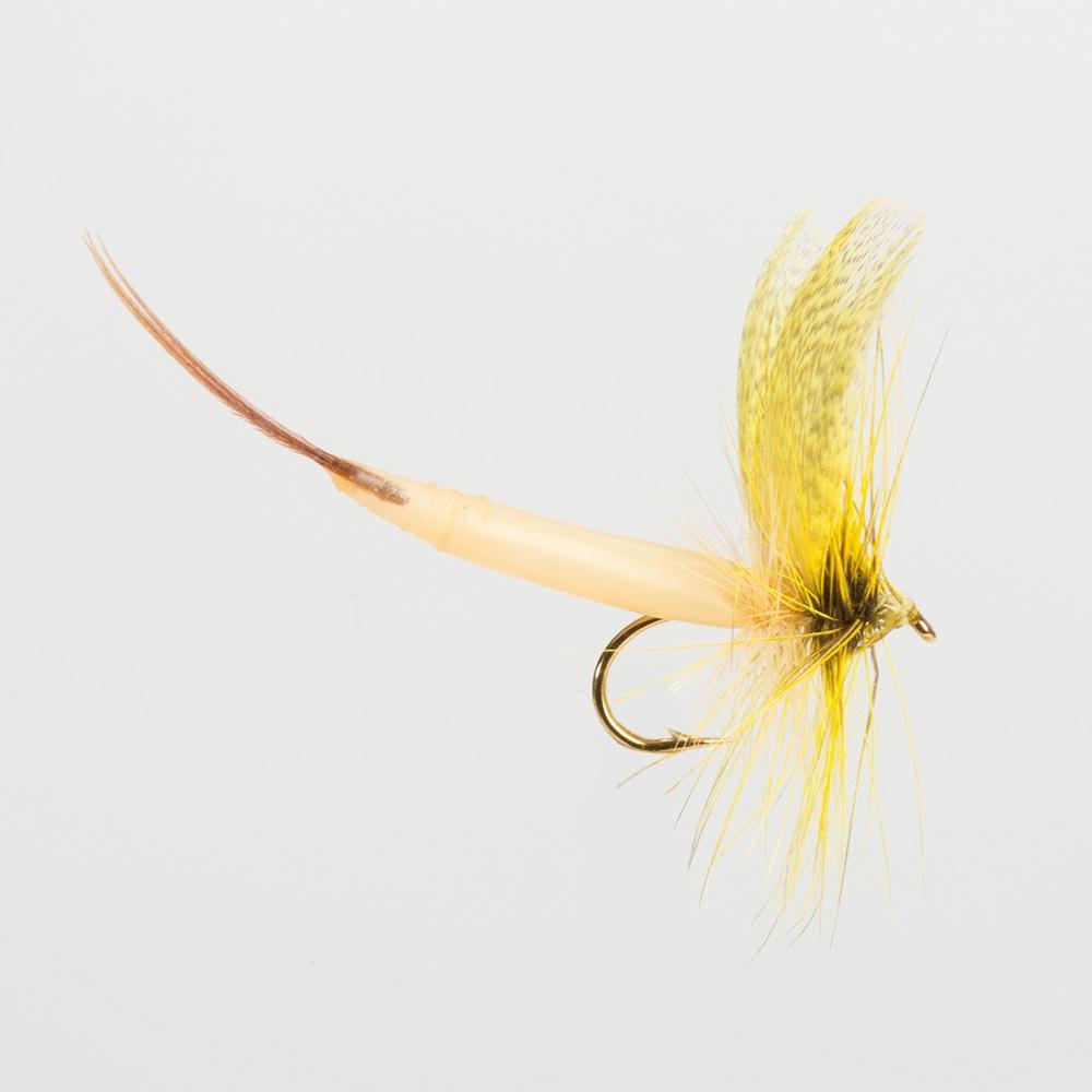 Turrall Detached Body Mayfly Yellow Drake Trout Flies | Fly Fishing ...