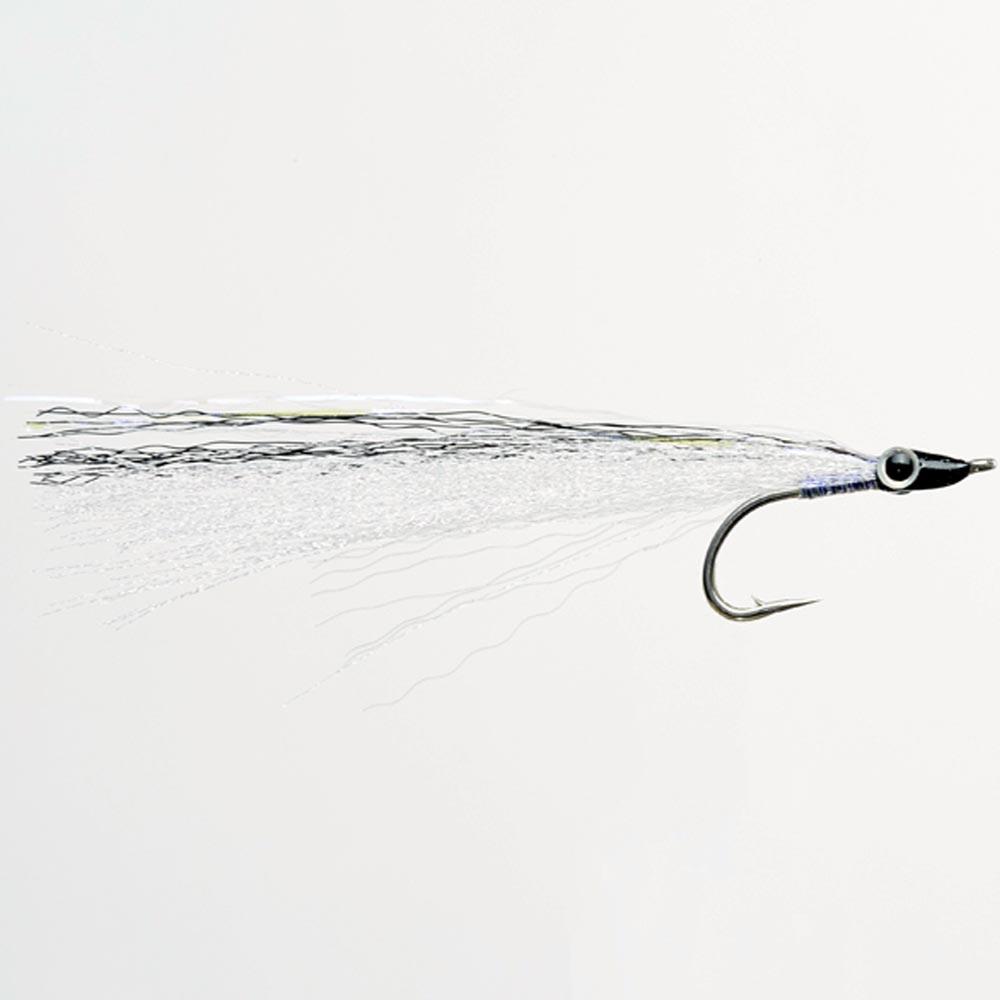 Bootlace Sand Eel Black Saltwater Flies | troutcatchers